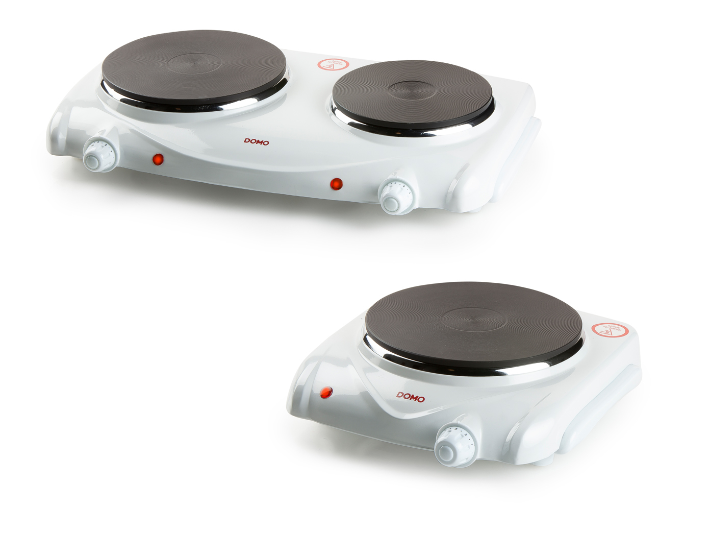 Piastre per fornelli trasportabili 1&2 piastre fornello fornello a piastre due piani cottura