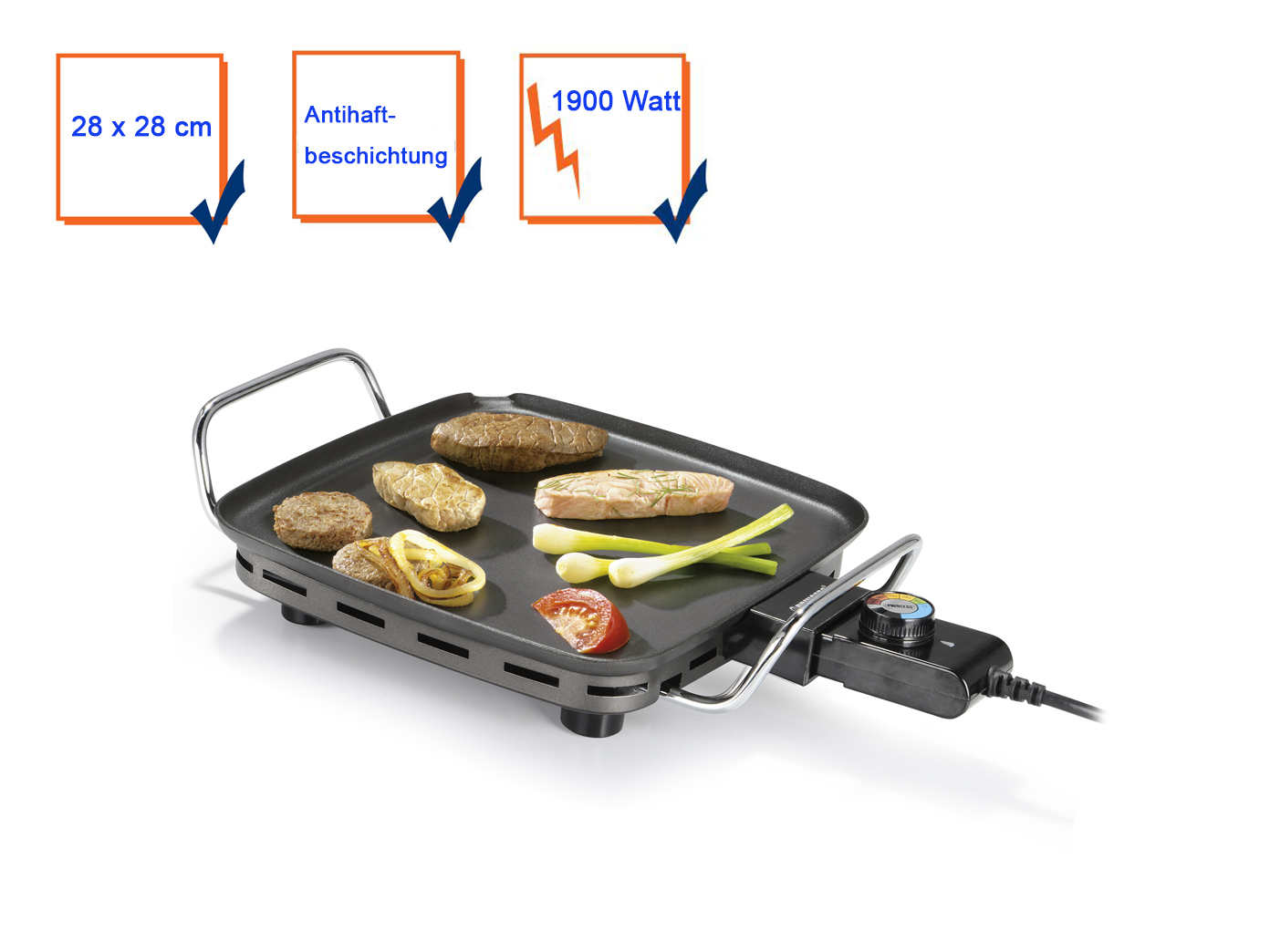 Piastra arrosto Teppanyaki per Casa GRIGLIE A BASSO GRASSO Griglia da Tavolo Indoor Giapponese